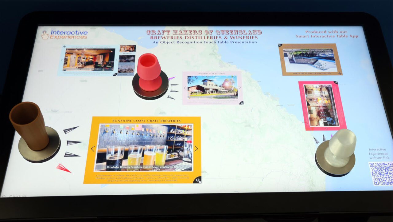 Object Recognition Tables Interactive Experiences